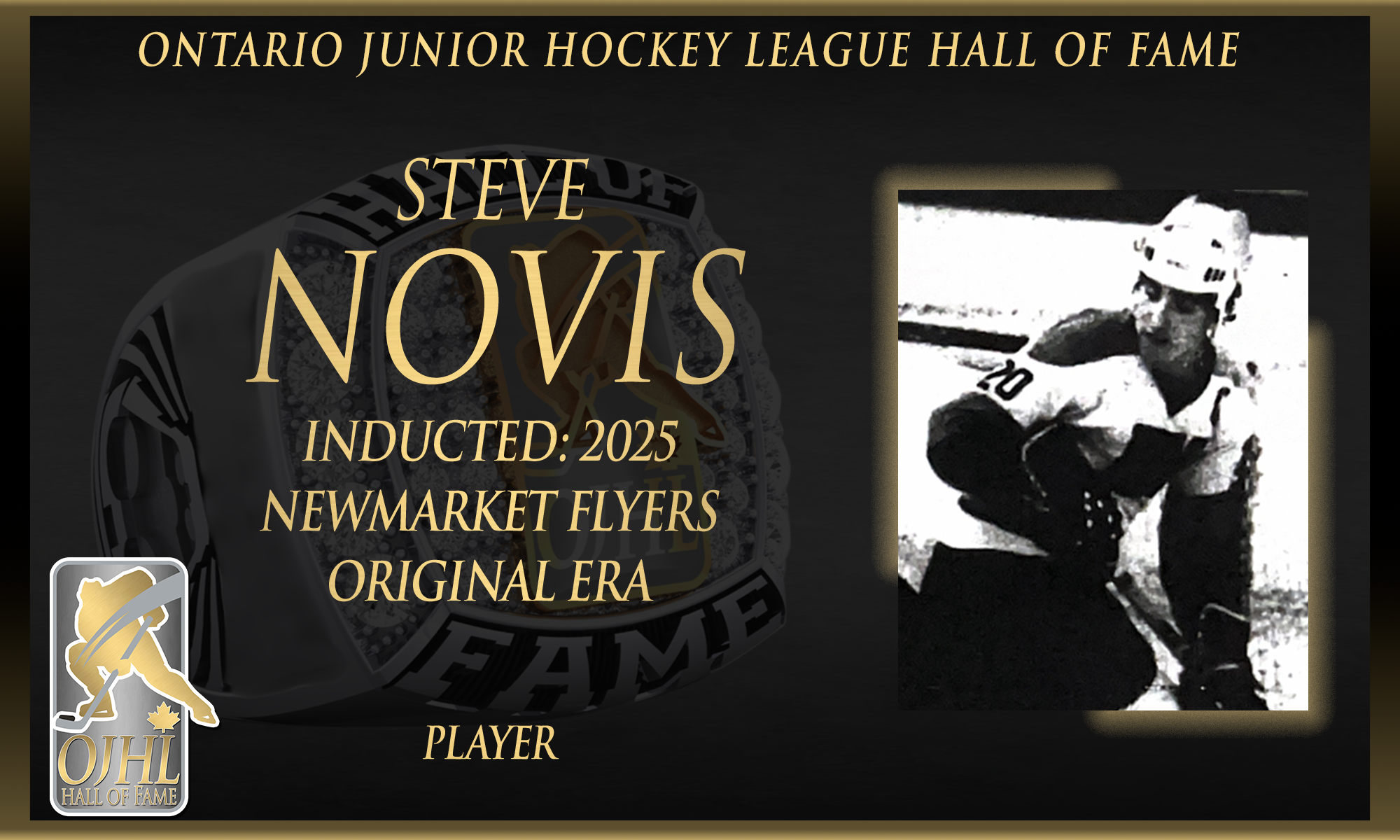 Steve Novis 2025 – Ontario Junior Hockey League Hall of Fame